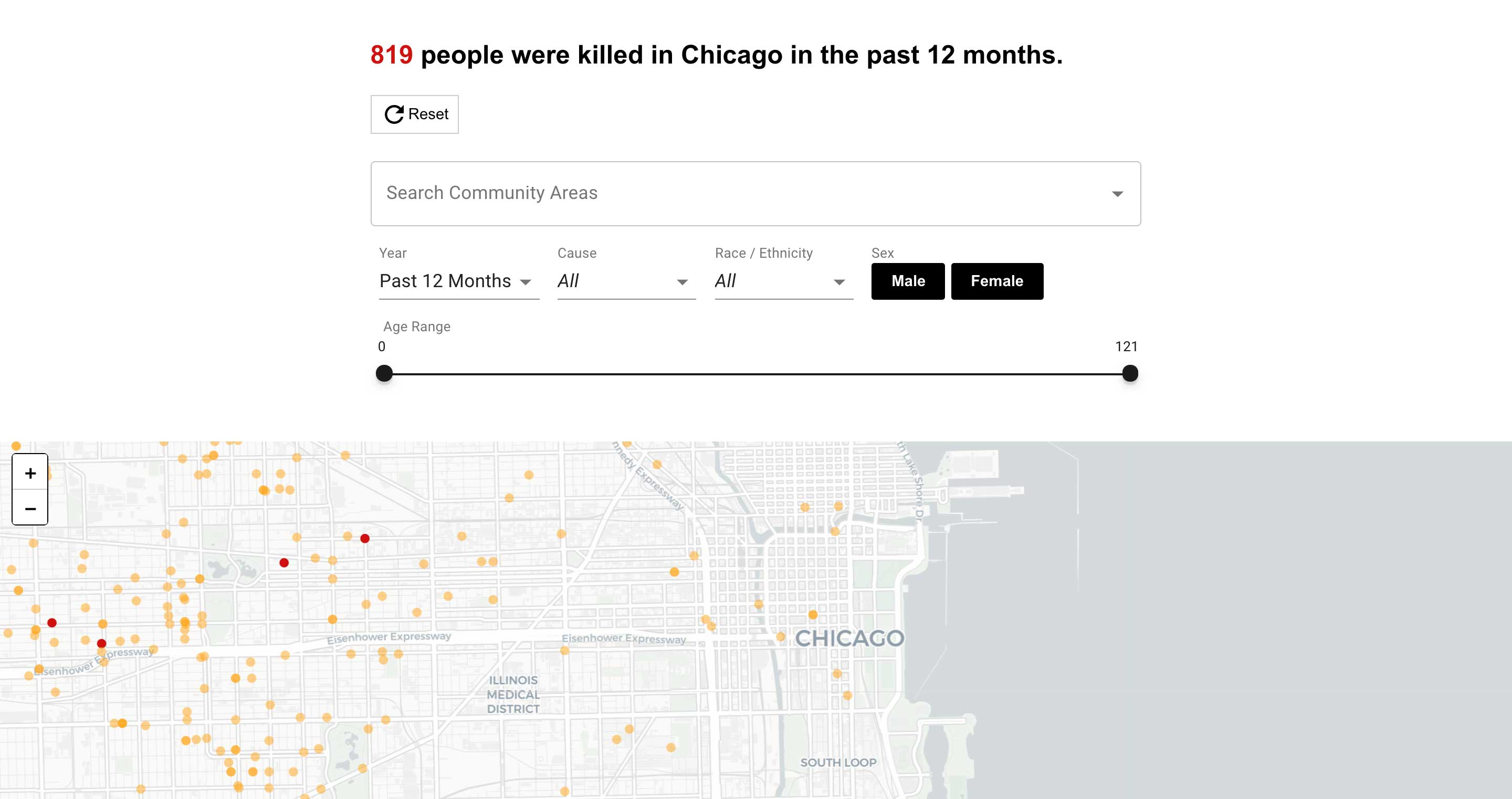 Analyzing Homicides Across Chicago